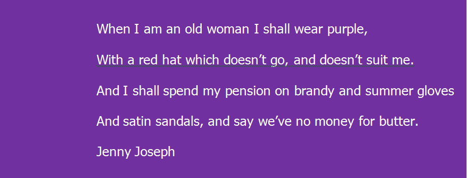 jenny-joseph-poem - Purple Parenting